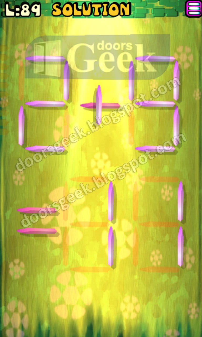 Matches Puzzle [Episode 8] Level 89 Solution ~ Doors Geek